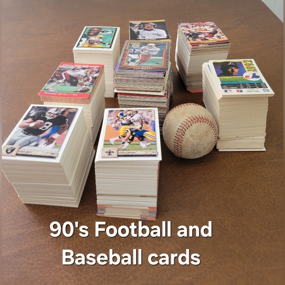 Topps | Games | Huge Lot Of 9s Sports Trading Cards Collection Hundreds ...